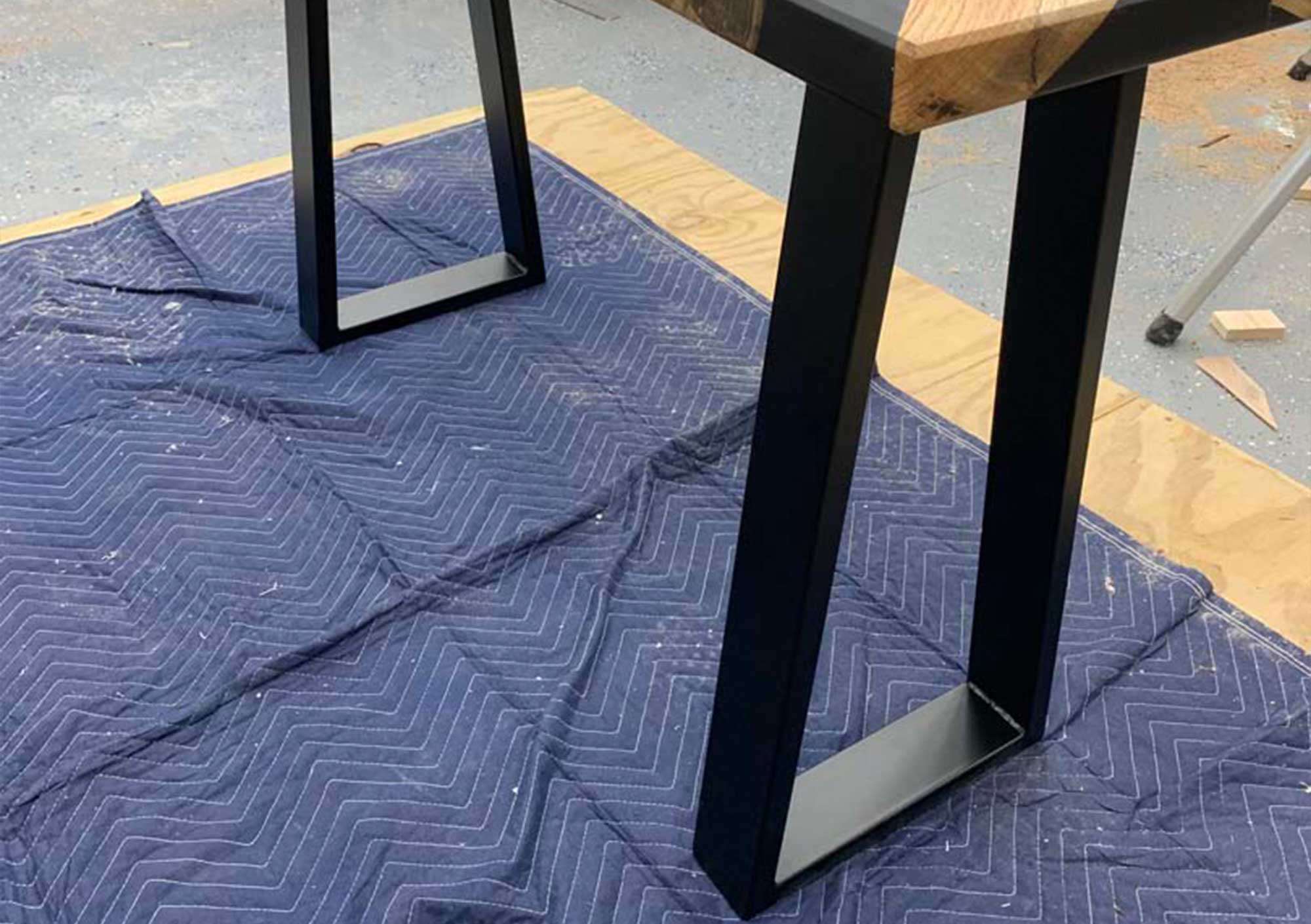 Custom Metal Bases - Mountainside Table Company